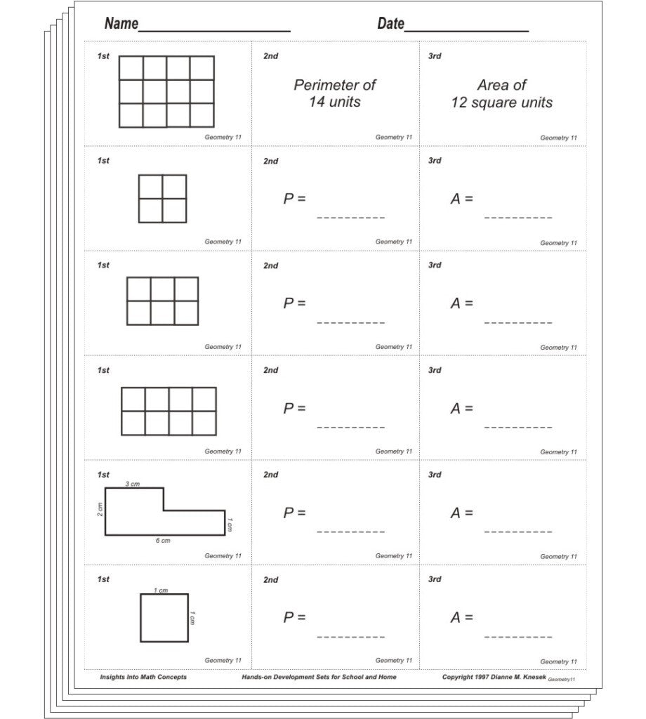 Geometry Introduction Worksheets – Conceptual Learning Materials